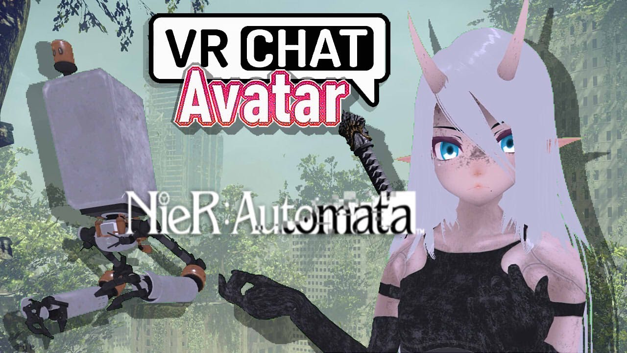 Nier Akki Avatar Neir Automata VRchat - YouTube