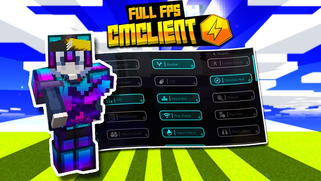 MI CONFIGURACION FULL FPS DEL CMCLIENT Y MI MINECRAFT 100% REAL - YouTube