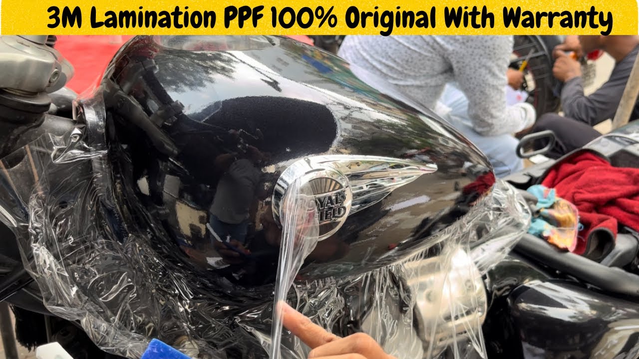 Super Meteor 650 3M Lamination-PPF | Royal Enfield Super Meteor 650 ...