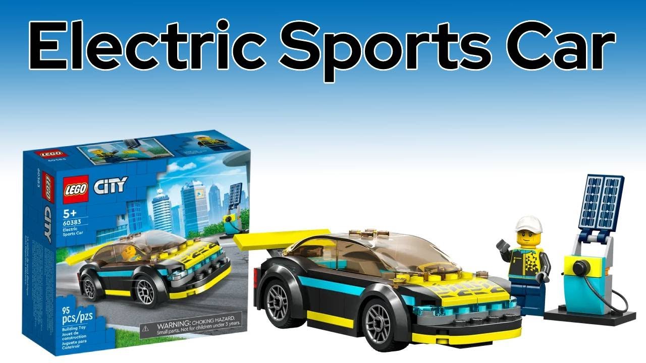 Lego City "Electric Sports Car" - Speed Build and Review - YouTube