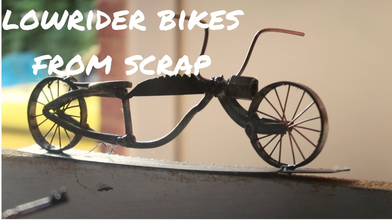 LOWRIDER TROPHY BUILD FROM SCRAP - YouTube