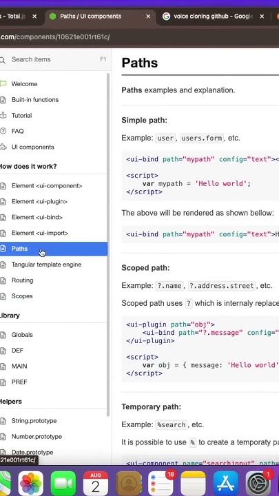 Total Js Ui What Is A Path Javascript Programming Tutorial Developper Webdevelopement