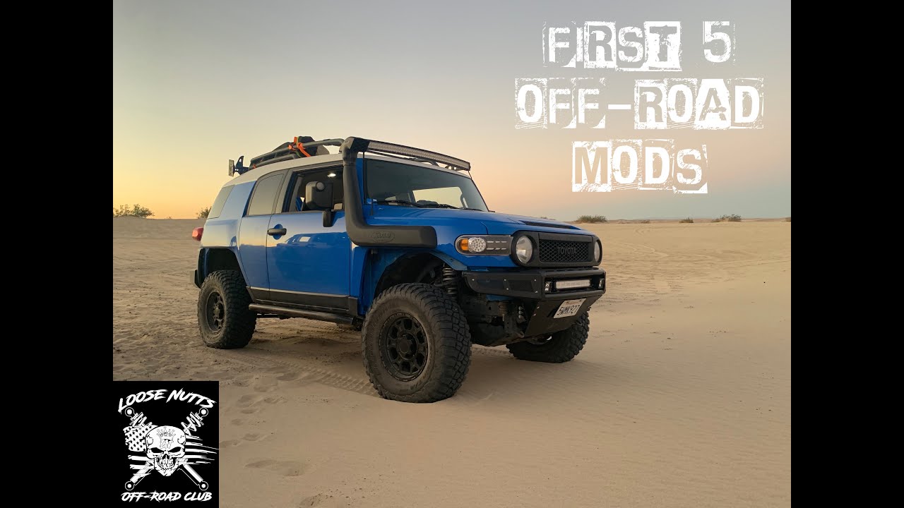 FIRST 5 OFF-ROAD VEHICLE MODS | 2019 | - YouTube