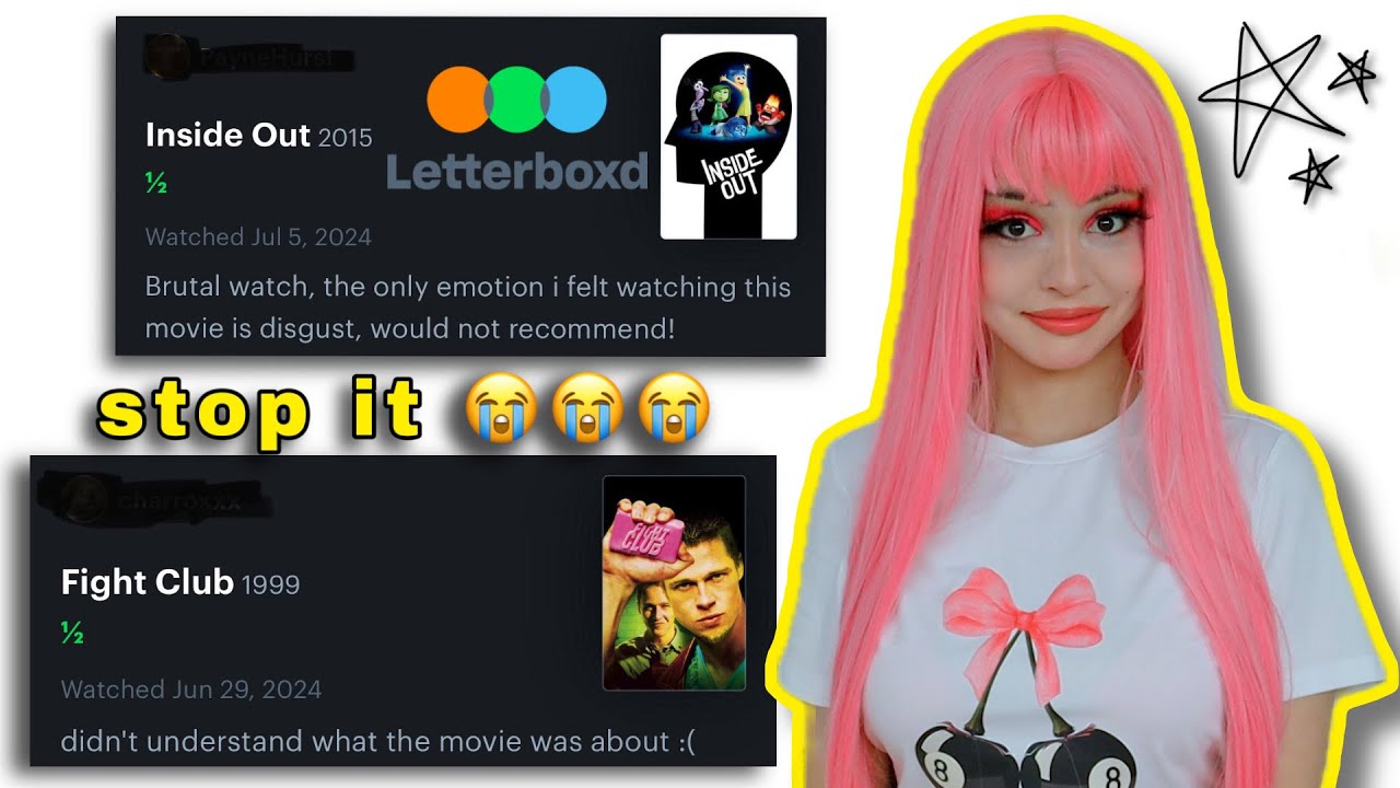 reading 1 star reviews of movies on letterboxd - YouTube