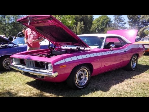 E- Body Mopars at the Srping Fling 1970 'Cuda 1971 Challenger 1971 Cuda ...
