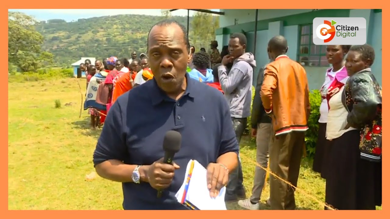 Voters turn out in Kilgoris, Narok County - YouTube