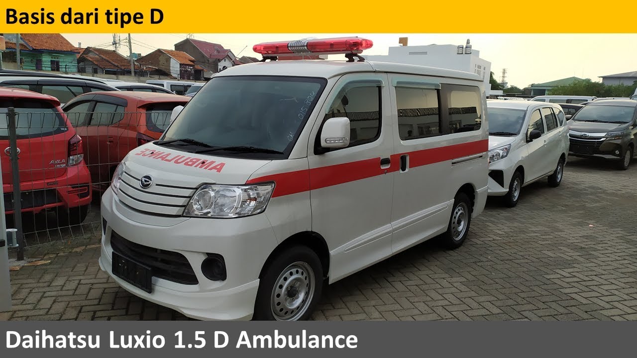 Daihatsu Luxio D Ambulance Facelift review - Indonesia - YouTube
