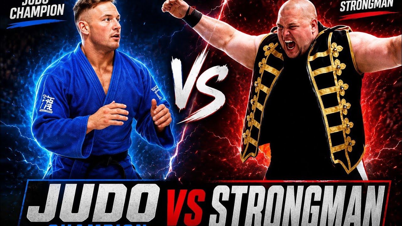 JUDO CHAMPION VS TITAN! - UKs NUMBER 1 CIRCUS STRONGMAN - YouTube