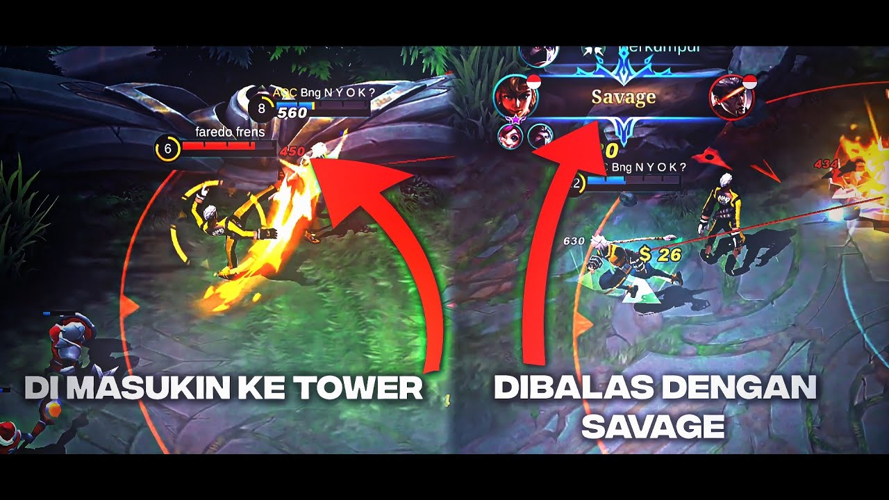 DRAMA EXP LANE YIN VS CHOU BERUJUNG SAVAGE !! 😱😱 - YouTube