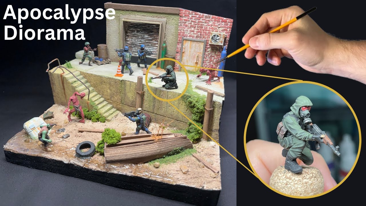 How to Make an ULTRA-REALISTIC apocalypse diorama - Tutorial - YouTube