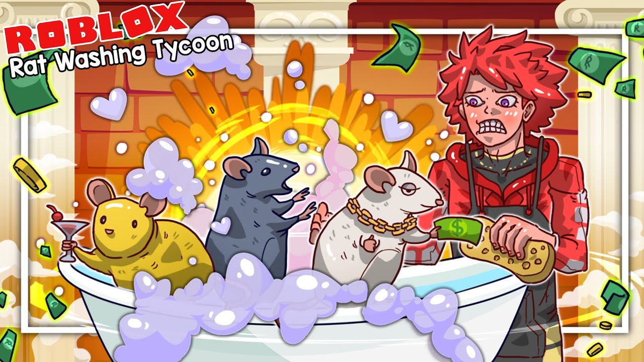 เมื่อสุลต่านตกอับจนต้องมาทำงานอาบน้ำให้หนู ! Rat Washing Tycoon ...