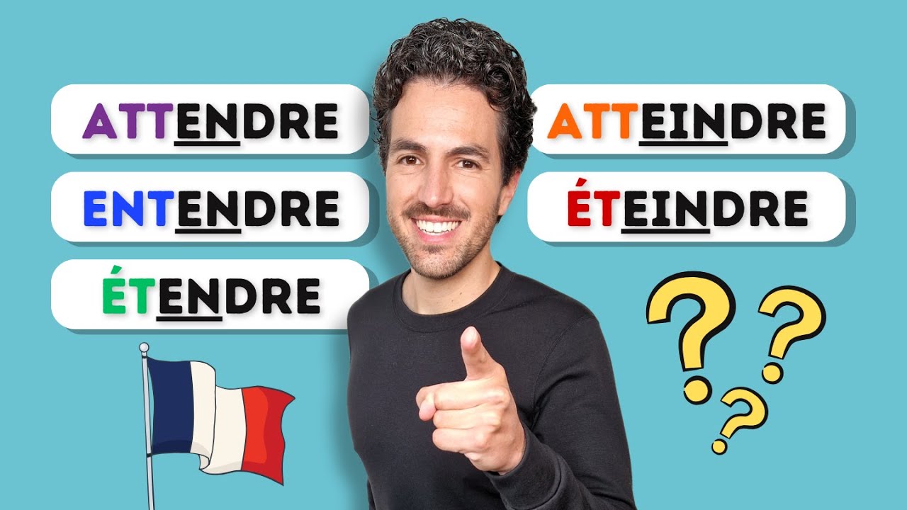⚠️ Quelle est la différence entre ces 5 verbes : ATTENDRE, ENTENDRE ...