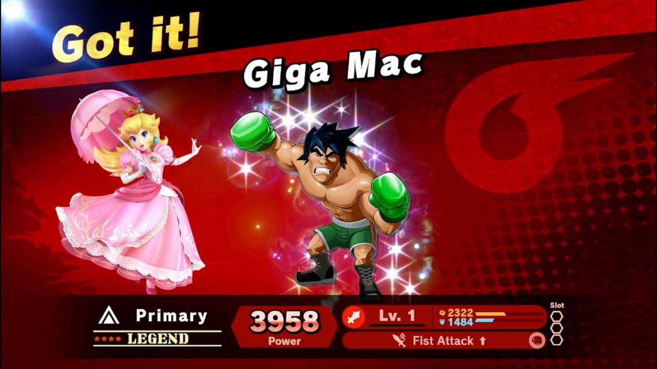SSBU - Spirit Board - Giga Mac - Legend - YouTube