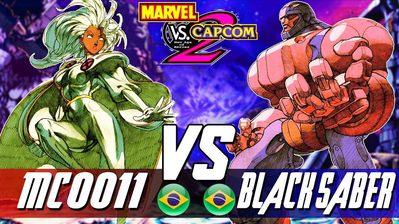 Marvel Vs Capcom 2:🔥MC0011 Vs BLACK SABER🔥| High Level Gameplay. - YouTube