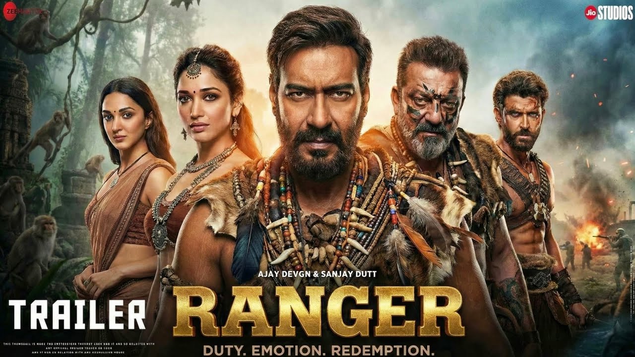 Ranger - Official Trailer | Ajay Devgn | Tahmanna Bhatia | Sanjay Dutt ...