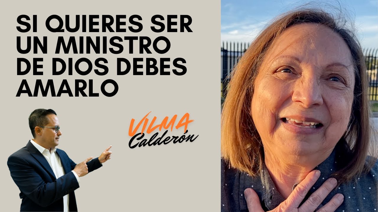 Sirvo al Señor porque es mi amigo | Vilma Calderón - YouTube