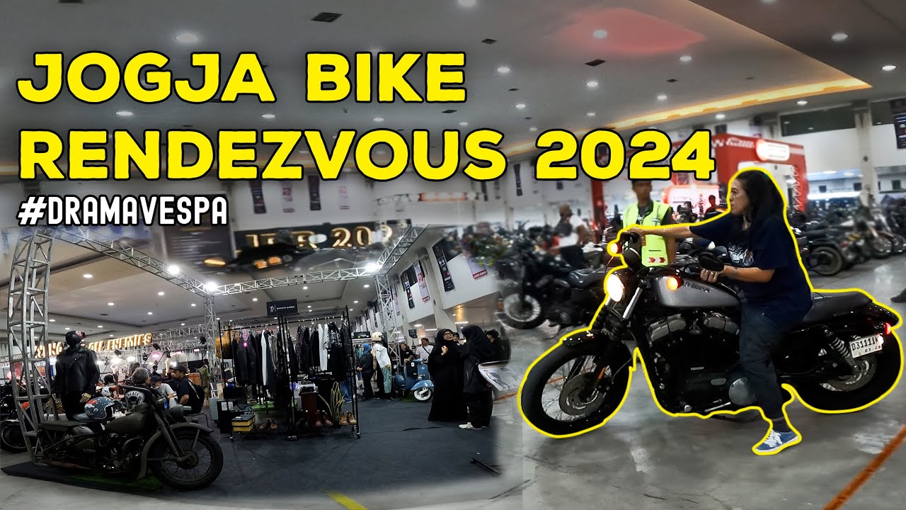 DRAMA VESPA BERKUNJUNG KE ACARA JOGJA BIKE RENDEZVOUS 2024 - YouTube