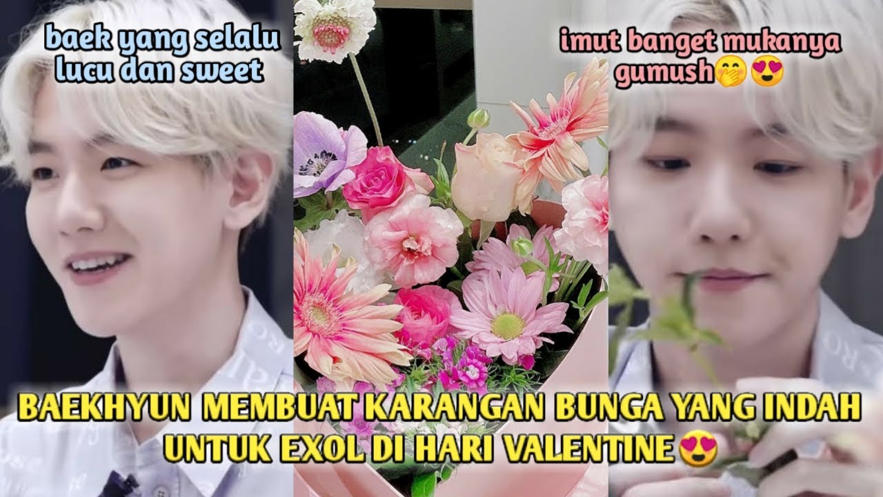 Bunganya Indah Sekali Baek - Baekhyun's Special Flower Arrangement on ...