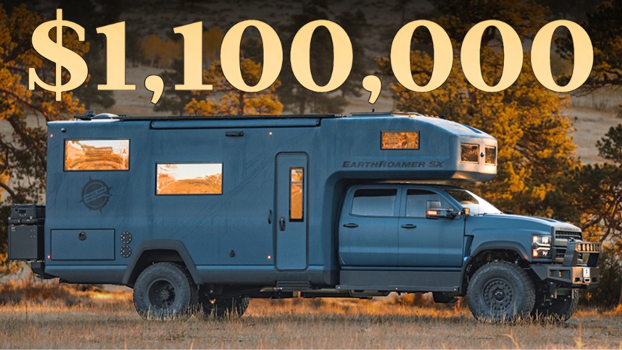 The 4x4 Off-Road Motorhome Worth $1.1 Million | EarthRoamer SX ...