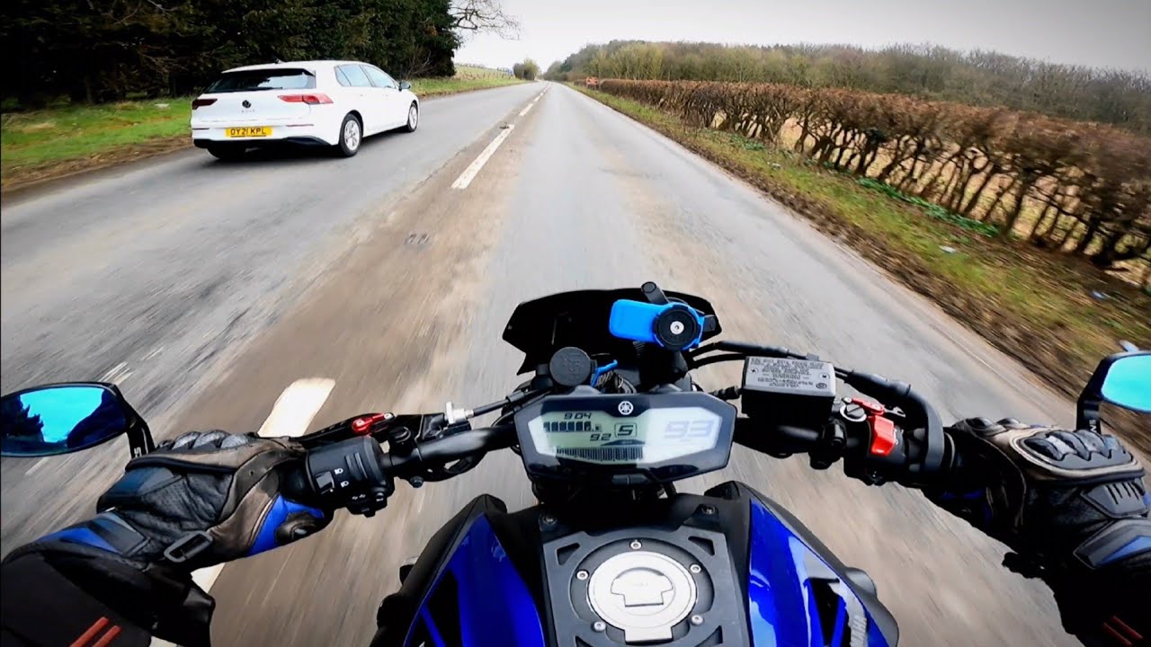 Yamaha MT07 | Ride POV | Pure Sound - YouTube