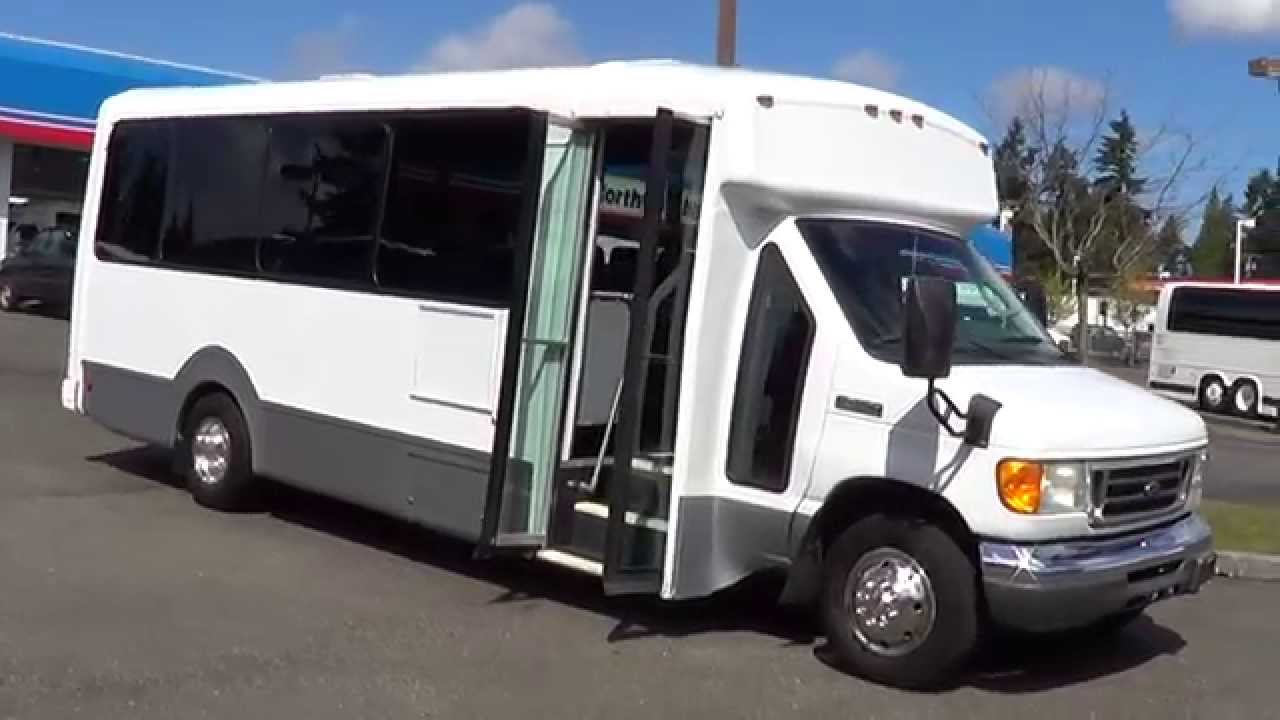 Northwest Bus Sales 2006 Ford Champion 25 Passenger Shuttle Bus S20617 - YouTube