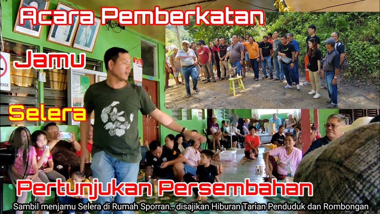Muai Adat Pemali Menua, Pemberkatan, Jamu Selera #Pertunjukan ...
