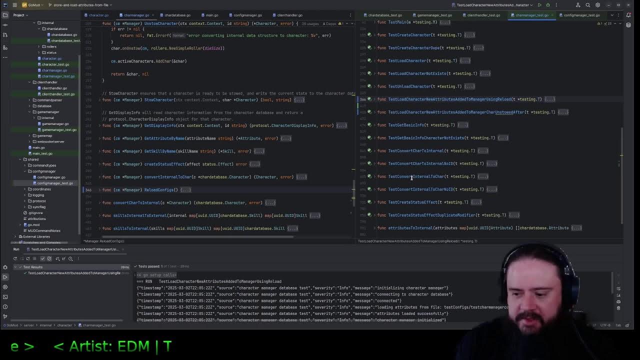 Building a MUD Game Engine in Go | Manage all the Configs! - YouTube