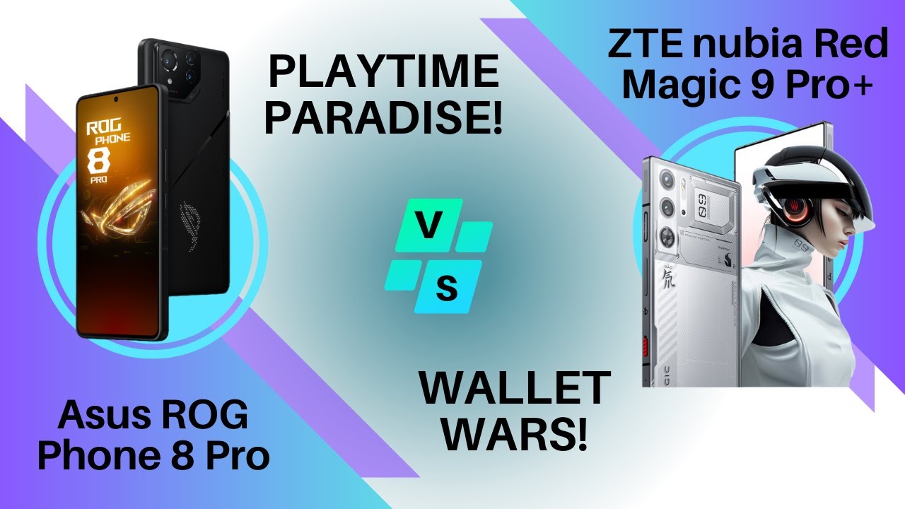 Gaming Gladiators: ROG Phone 8 Pro vs. Red Magic 9 Pro+ Faceoff! - YouTube