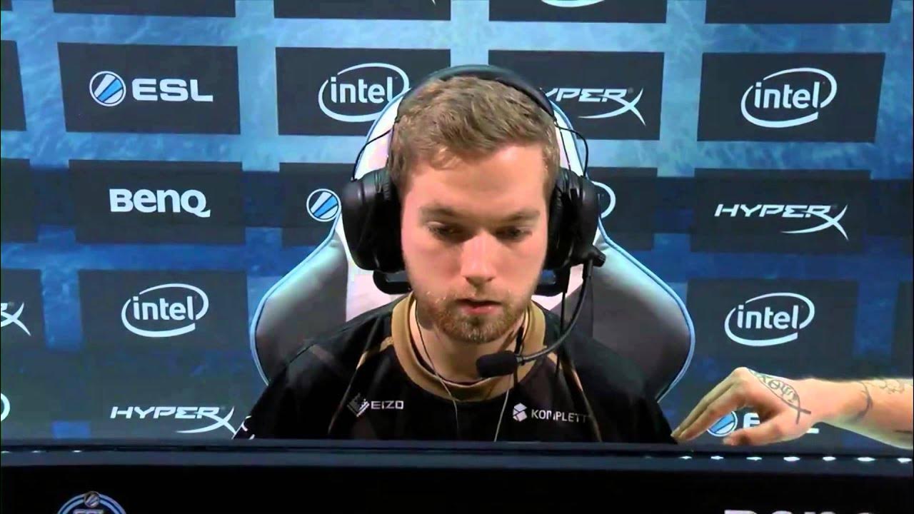 ESL ONE Finals - NIP VS fnatic - Xizt smiles! - YouTube