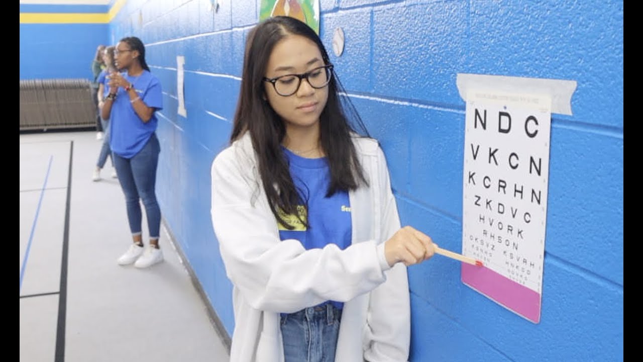 GCS Quick Clip: Vision Screenings at Carr Elementary School - YouTube