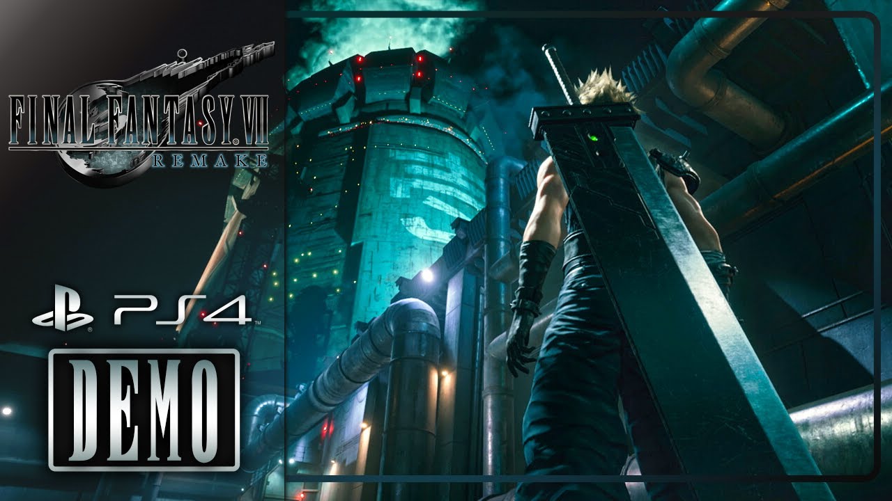 FINAL FANTASY VII REMAKE ― Bombing Mission | Demo Gameplay (No ...