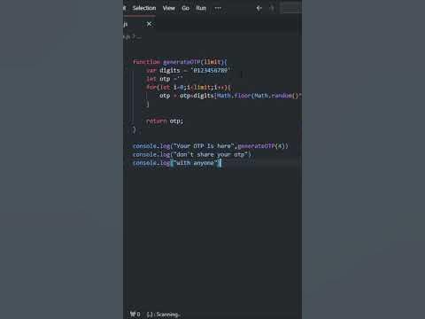 How to Generate Secure OTP's in JavaScript | Easy Tutorial #javascript #js #coding #chetanck ...
