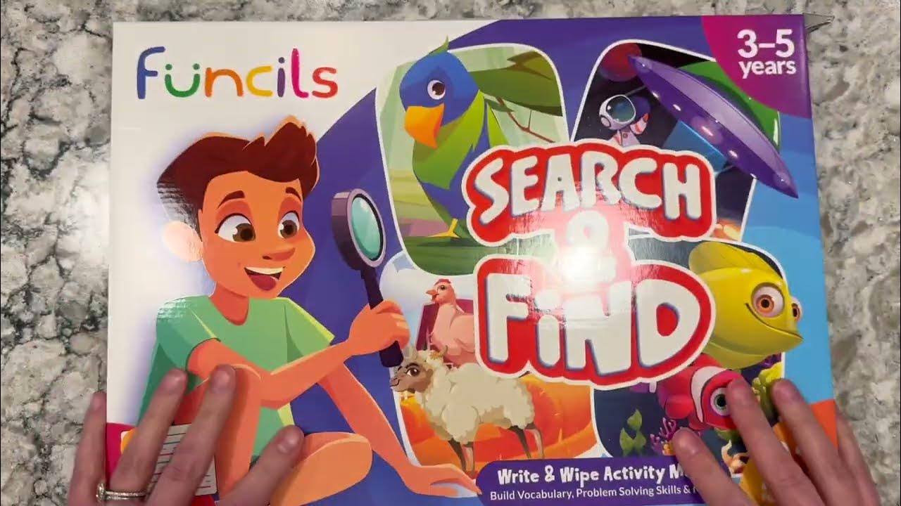 Toddler Treasure Hunt - Search and Find Preschool Learning - YouTube