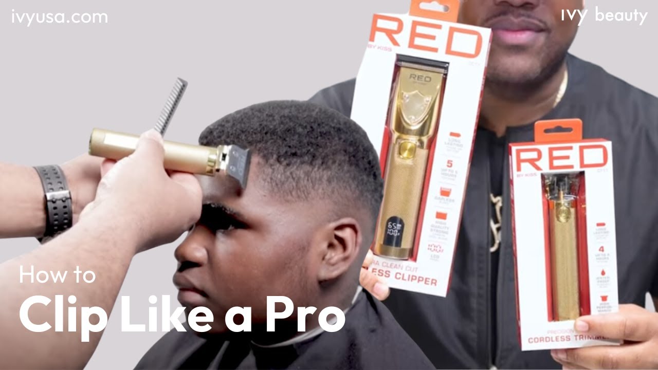 How to Clip Like a Pro with #RED by Kiss Ultra Cleancut Cordless ...