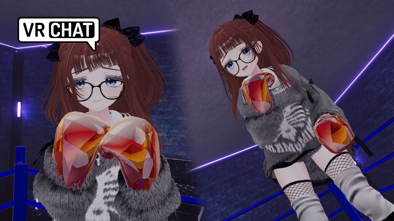Boxing With A Newbie Vrchat Pov Boxing Youtube
