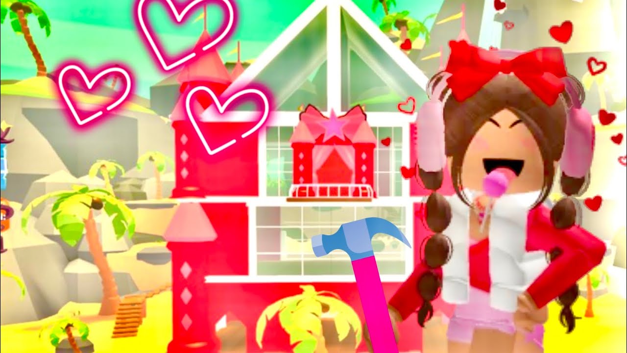 Part 1 Preppy Valentine’s Day Castle Speed Build - YouTube