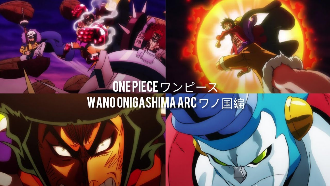 One Piece ワンピース Wano Onigashima Arc ワノ国編 Sakuga 作画 | Best Animation #1 ...