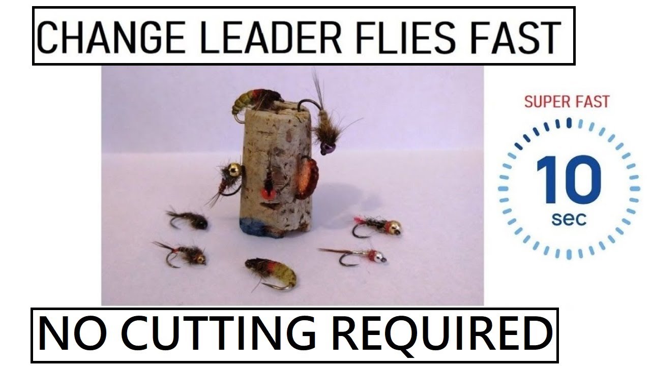 33. CHANGE Your Leader Trout Flies Fast with Snap Hooks - YouTube
