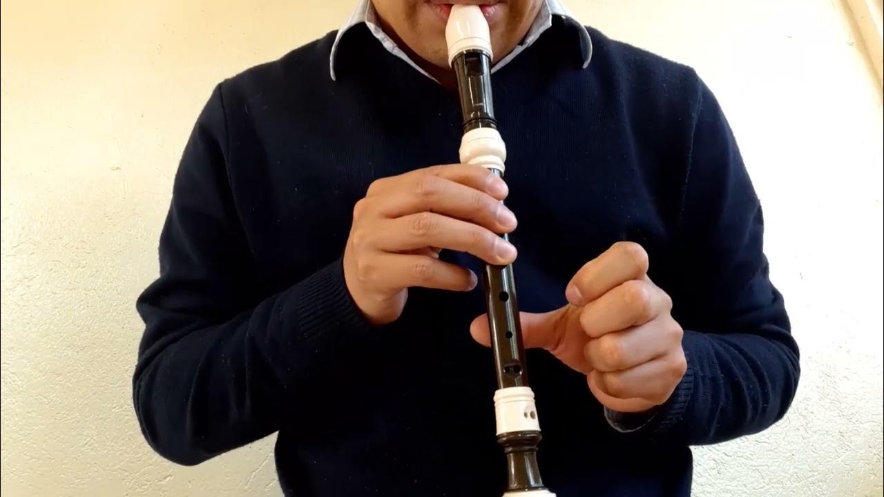 Melodía en flauta dulce "Campanero" o "La Lechuza" - YouTube