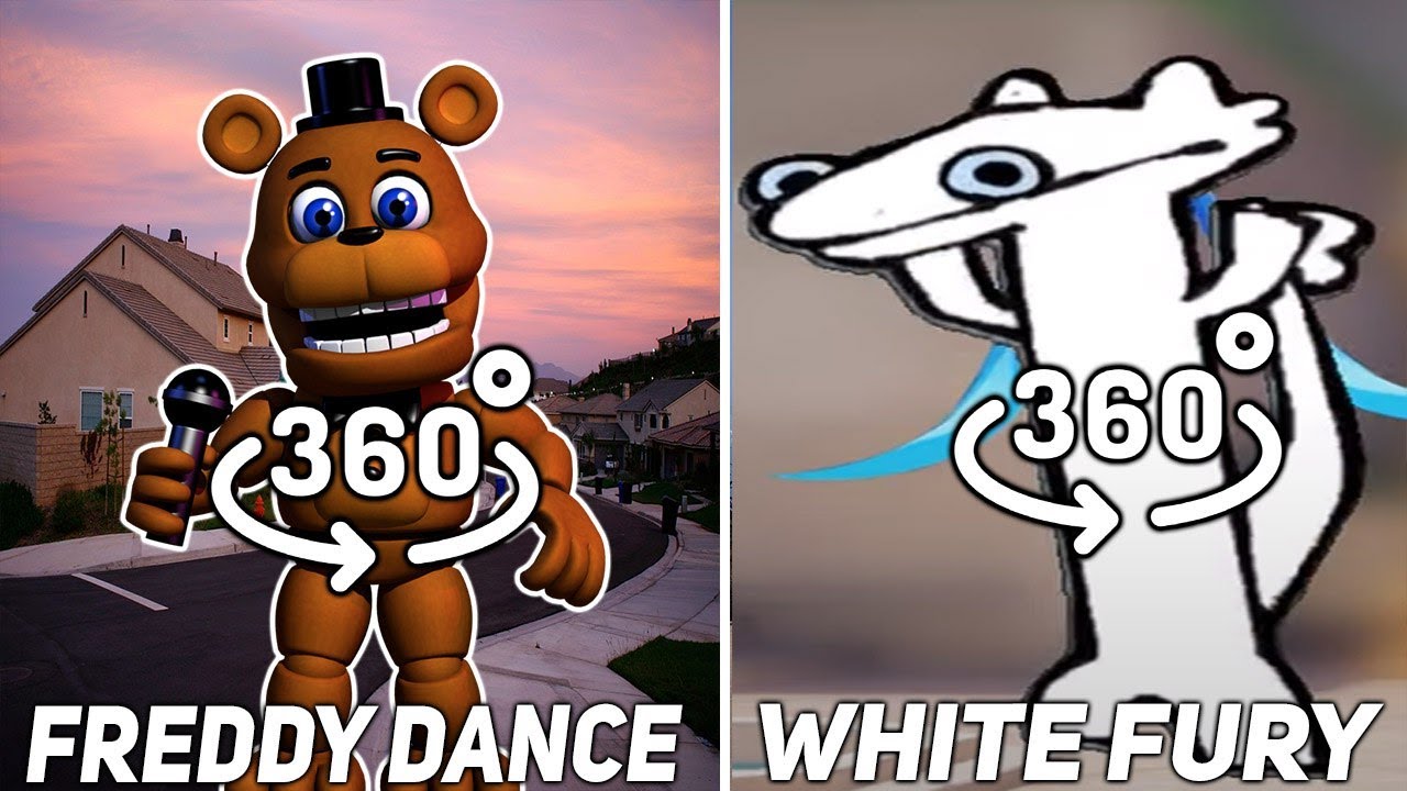 FREDDY DANCE VS WHITE FURY/360/VR/4K - YouTube