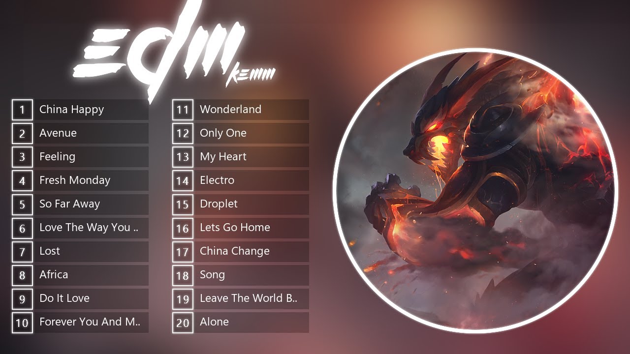 Top 20 Bản EDM Chất Nhất 2018 😍️ KEMM 😍 Best Music Mix 2018 - YouTube Music