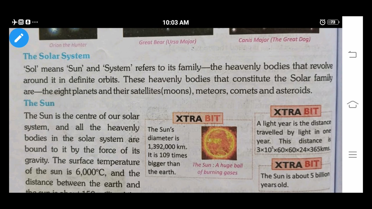 Class 6th Geography Ch 1st The Earth And The Solar System Part II class-6th-geography-ch-1st-the-earth-and-the-solar-system-part-ii