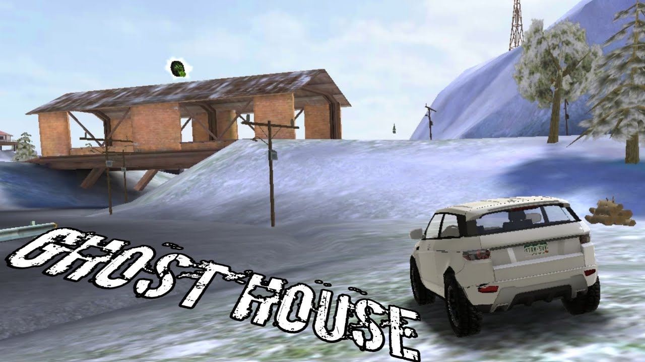 I found the House of Scary Ghost in Snow : Extreme SUV Driving ...