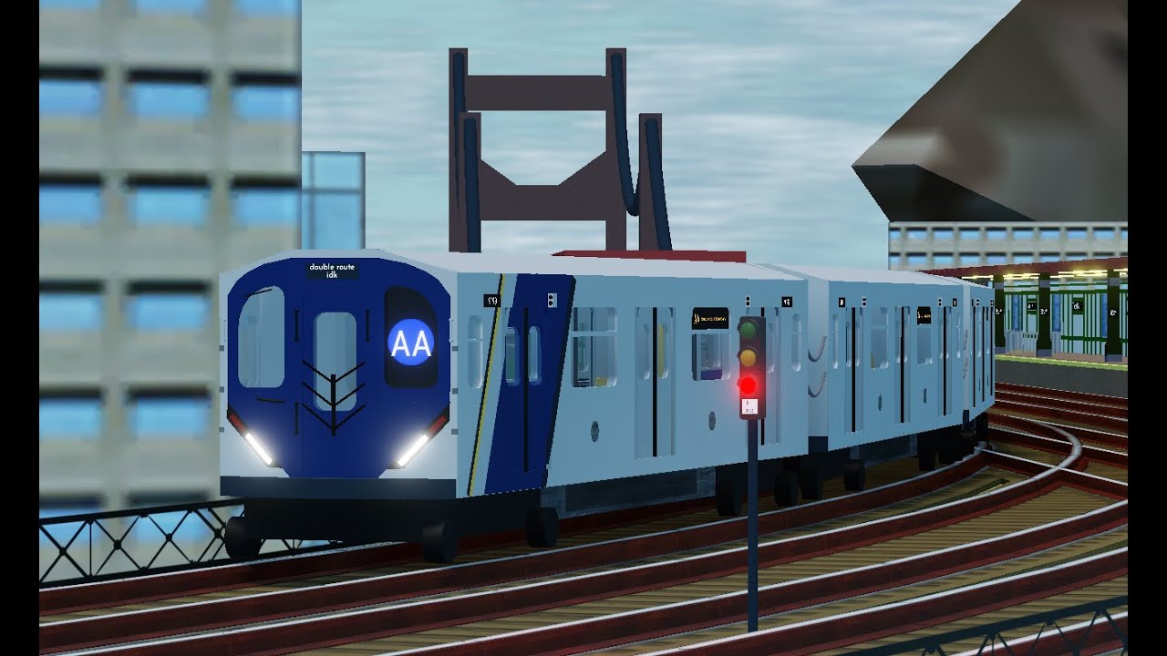 Roblox NYC Subway:Automated April fools Update (AA) and (B) game made ...