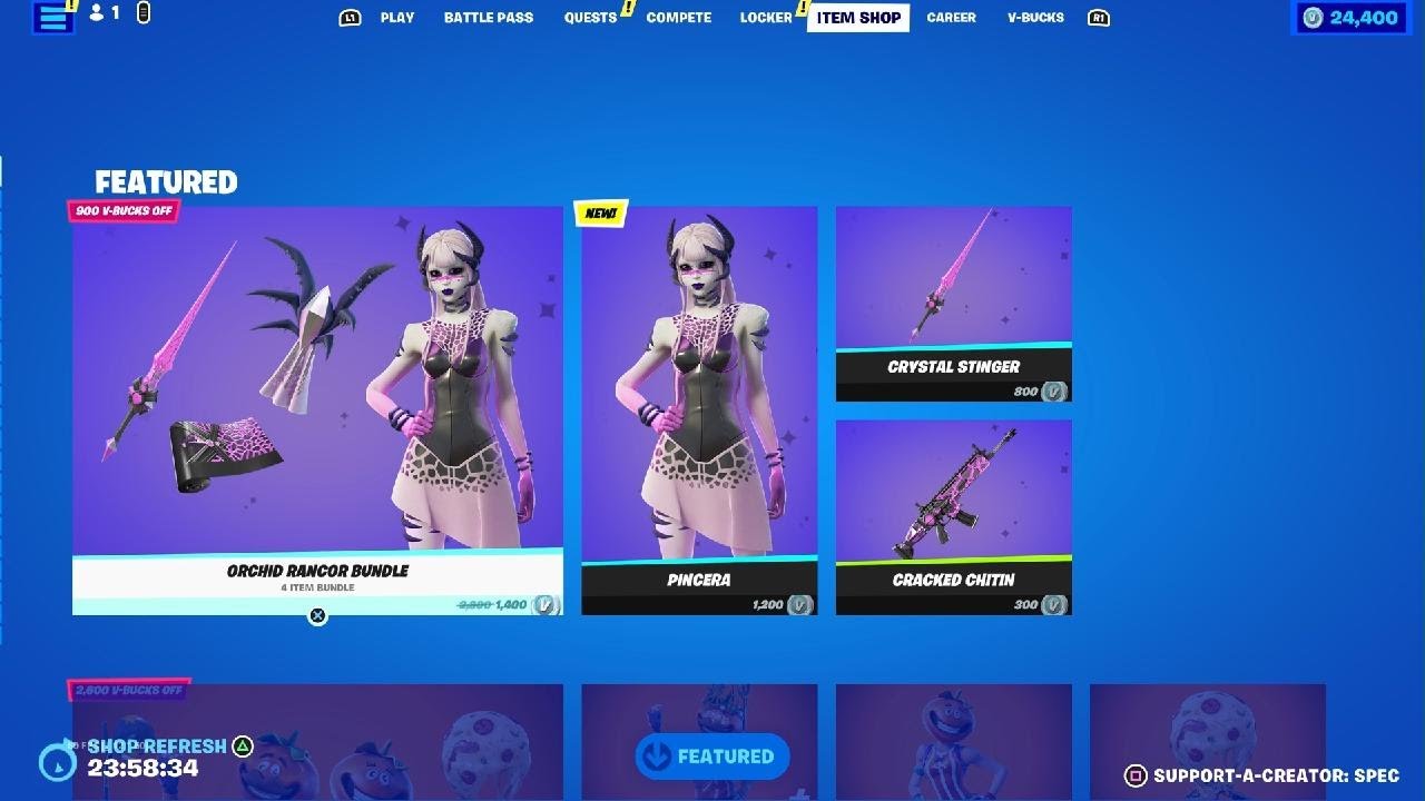 *NEW* Pincera Bundle! Fortnite Battle Royale - YouTube