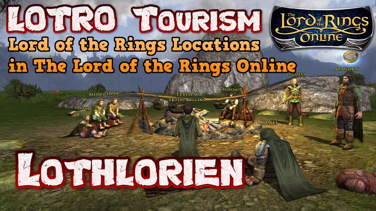 LOTRO Tourism - Lothlórien - YouTube