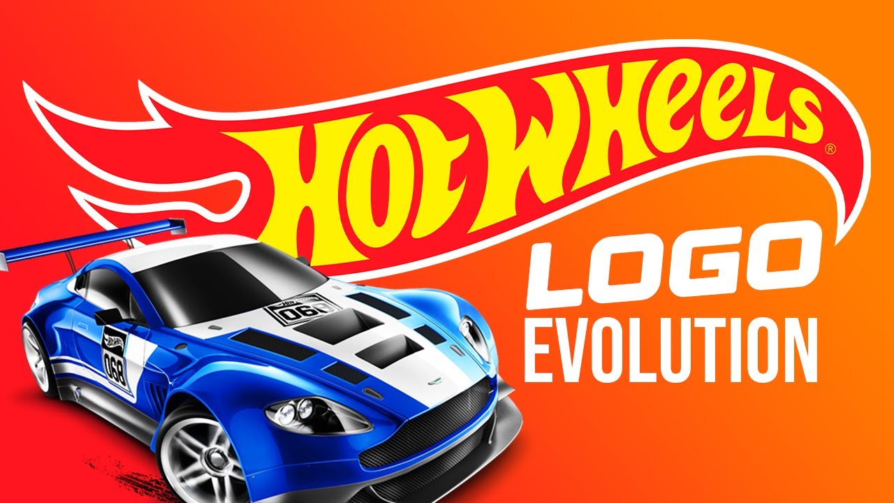 HOT WHEELS LOGO EVOLUTION - YouTube