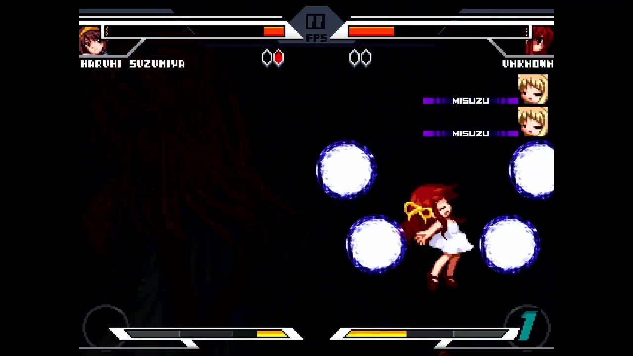 SF Mugen #5 Special:God Vs The god EFZ (AI Fight) - YouTube