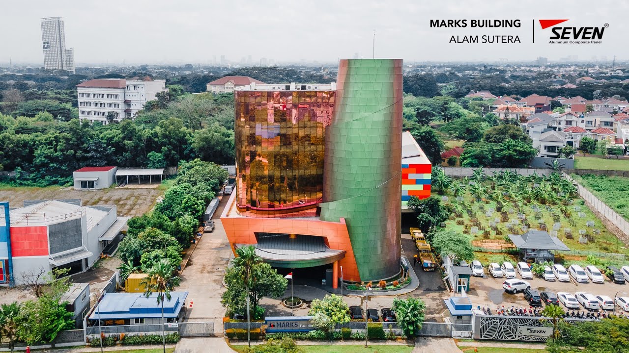 SEVEN MARKS HeadQuarter (HQ) Project: Marks Building Alam Sutera - YouTube