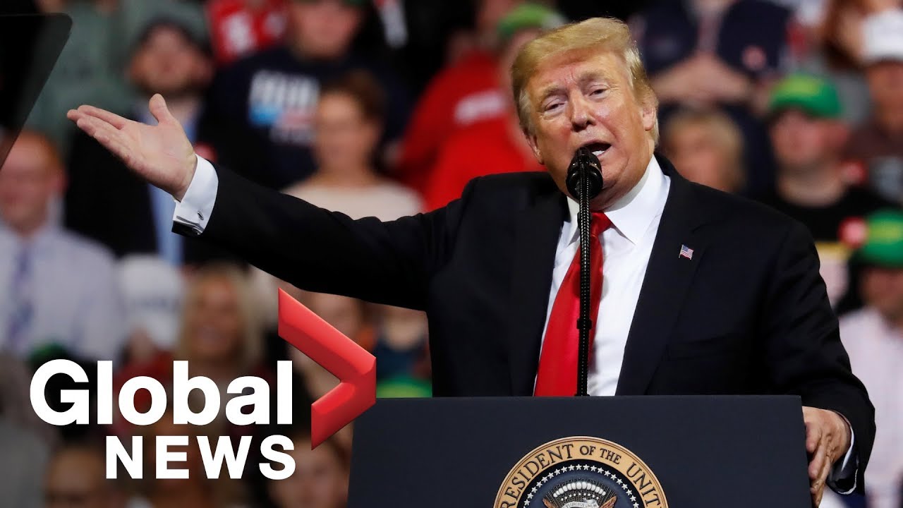 President Trump holds rally in Iowa - YouTube